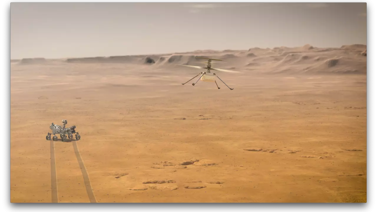 NASA revela seu plano para o primeiro voo de helicóptero em Marte