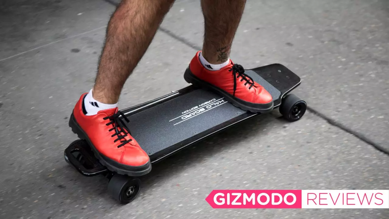 Skateboard Elektrik Halo Board: Rishikimi i Gizmodo