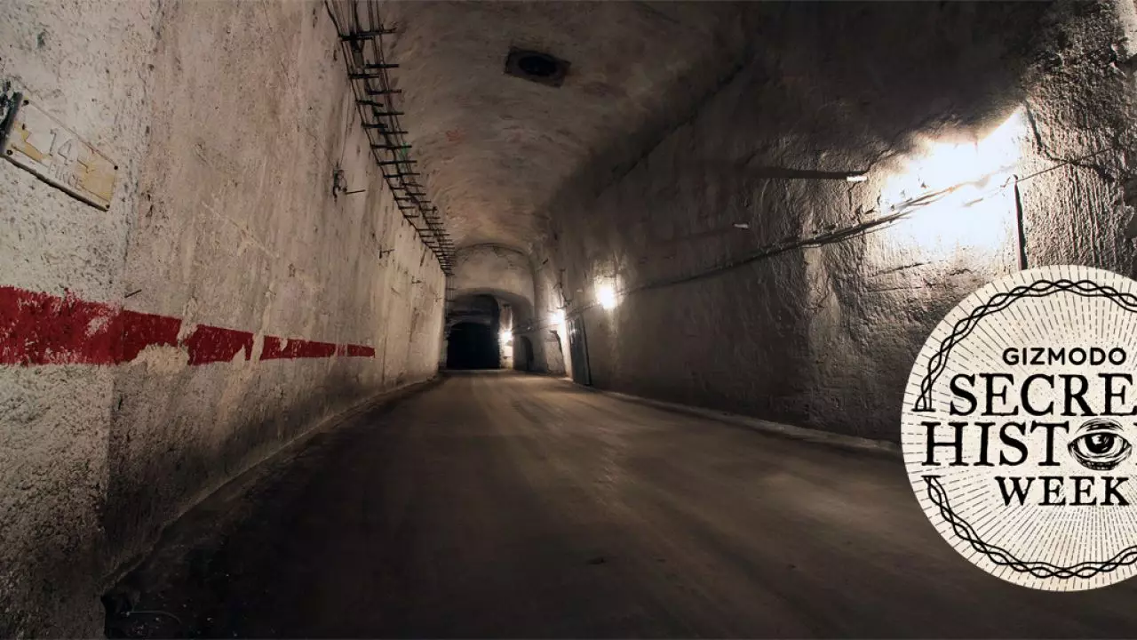 二戰期間擁有匈牙利秘密飛機工廠的洞穴