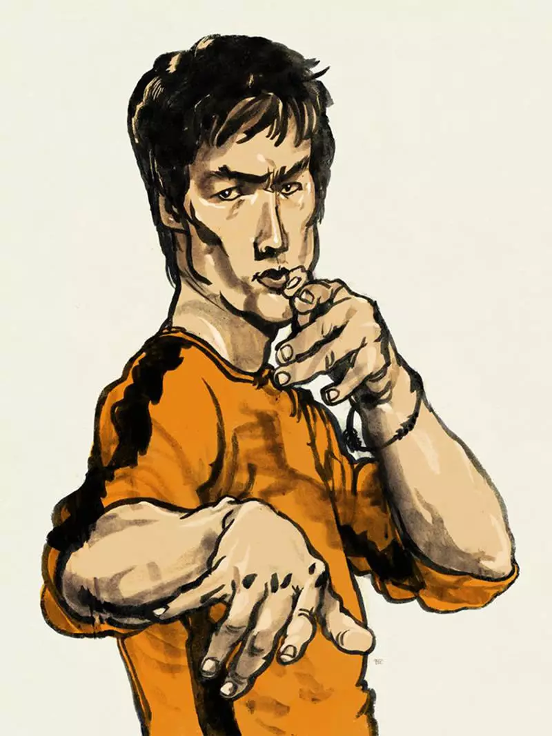 Ar trebui să existe mai multe spectacole de artă Bruce Lee ca aceasta