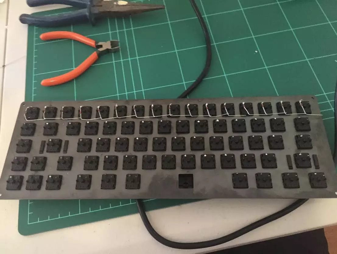 Ich habe eine Tastatur von Grund auf neu gebaut