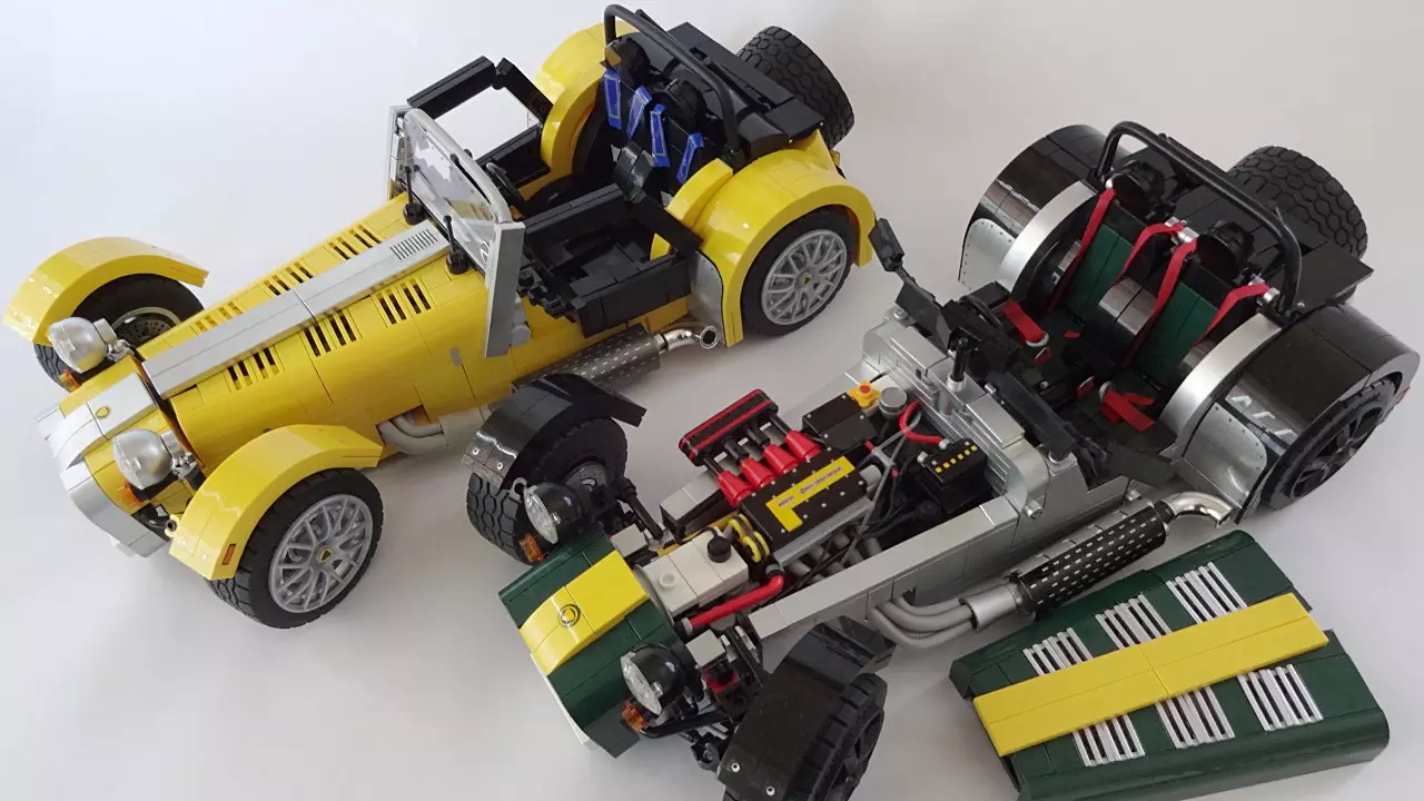 คุณสามารถซื้อ Caterham Super Seven ที่ทำจาก LEGO ได้ทั้งหมด (เร็ว ๆ นี้)