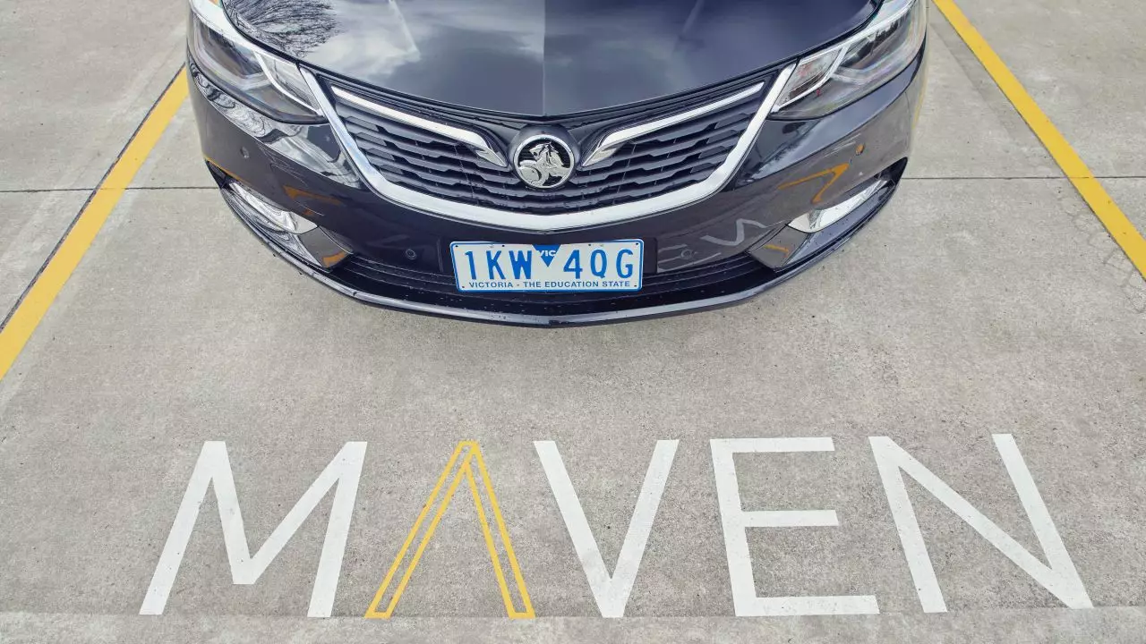 Holdeno „Maven“ automobilių dalijimasis Australijos „Uber“ vairuotojams klesti