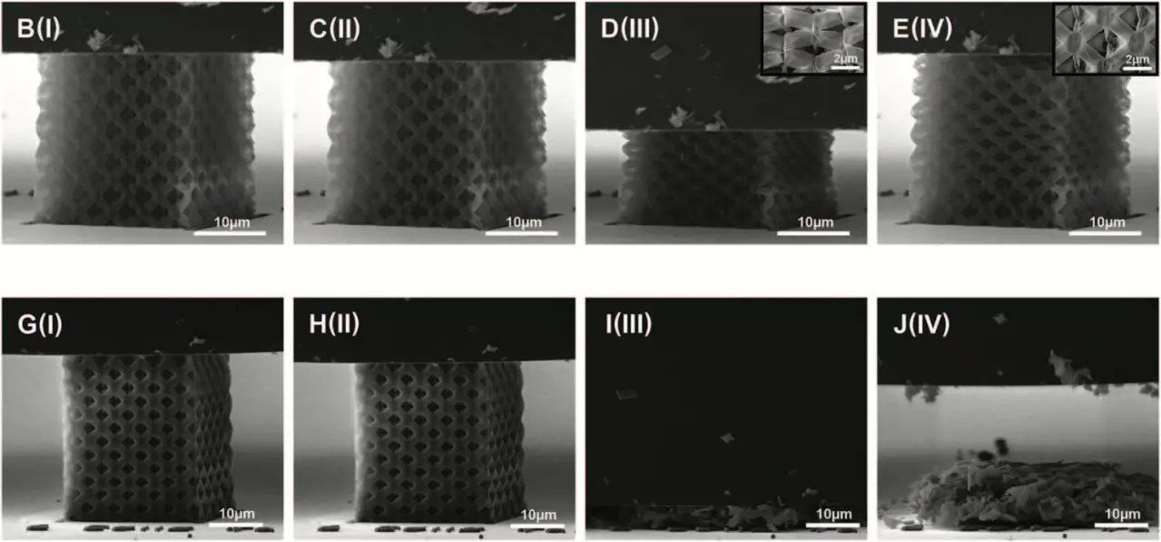 Les nouveaux cubes en céramique ultralégers peuvent être écrasés et récupérés comme une éponge