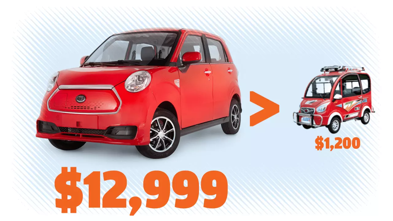 Компания утверждает, что имеет самый дешевый электромобиль, который вы можете купить, хотя он стоит как 10 Changlis
