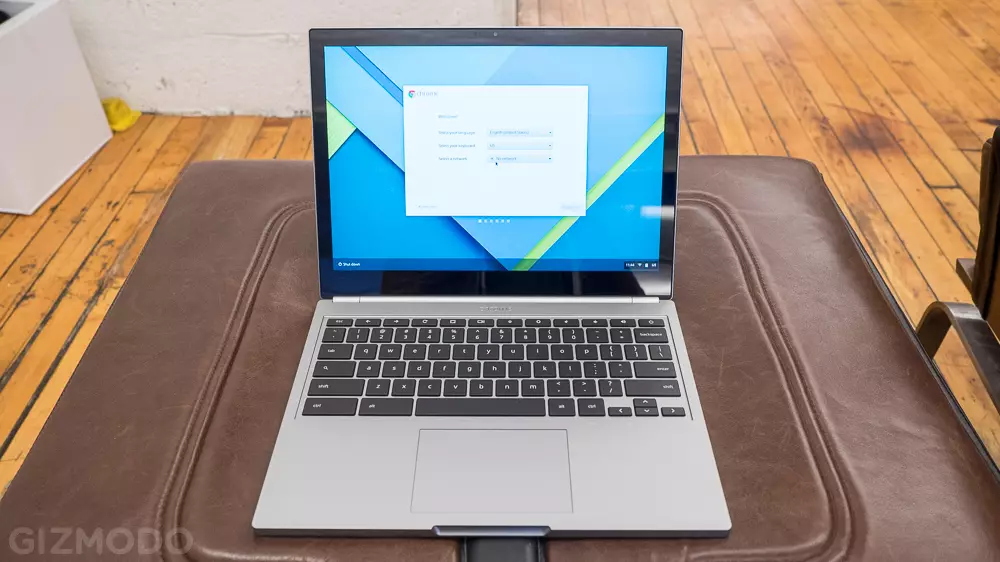 Google's nije Chromebook Pixel: Gefaarlik tichtby te keap