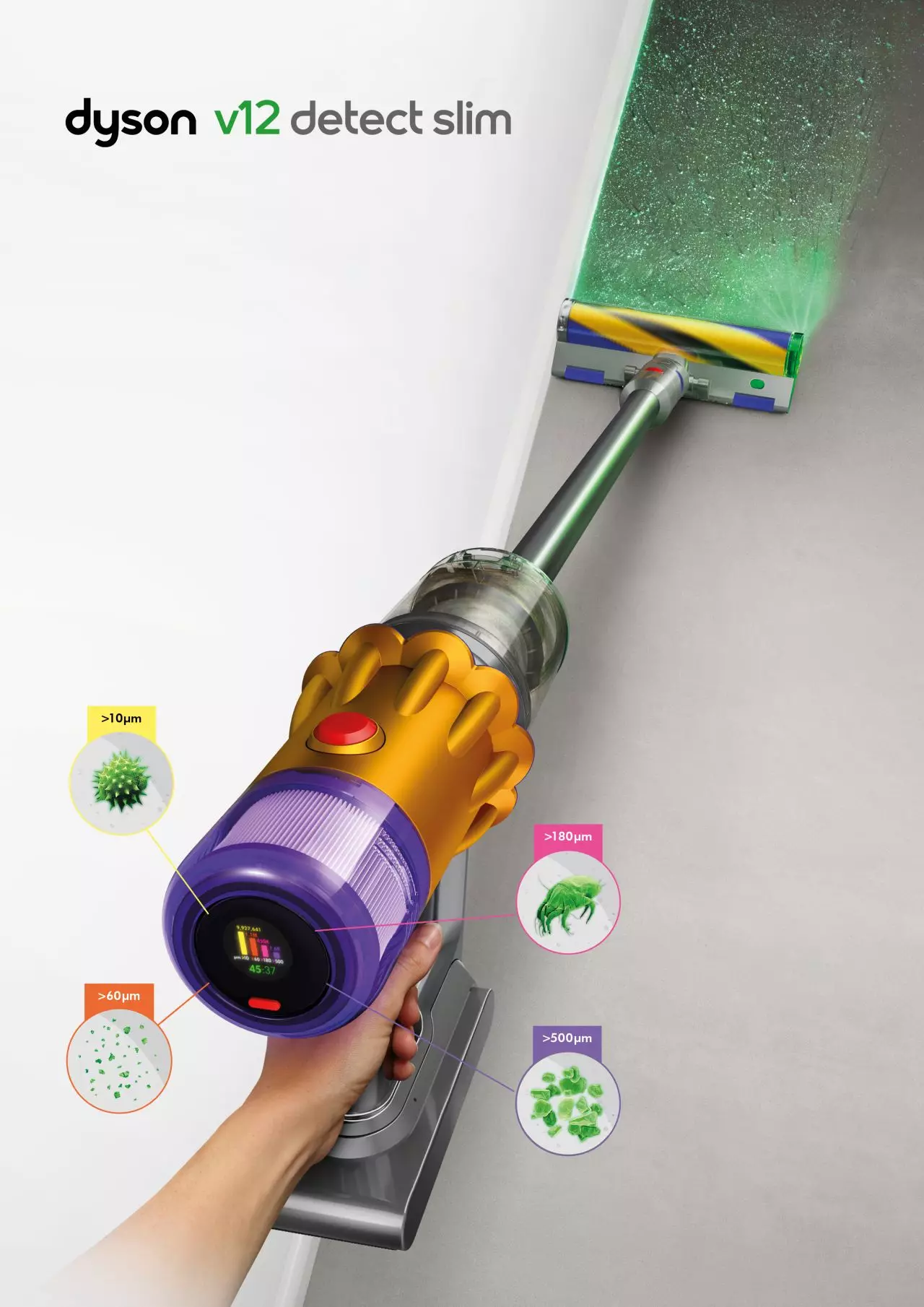 dyson v12 wykryć slim