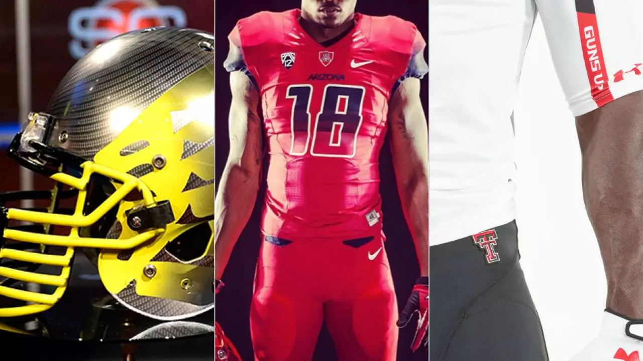 Die 17 schlechtesten College-Football-Uniform-Designs