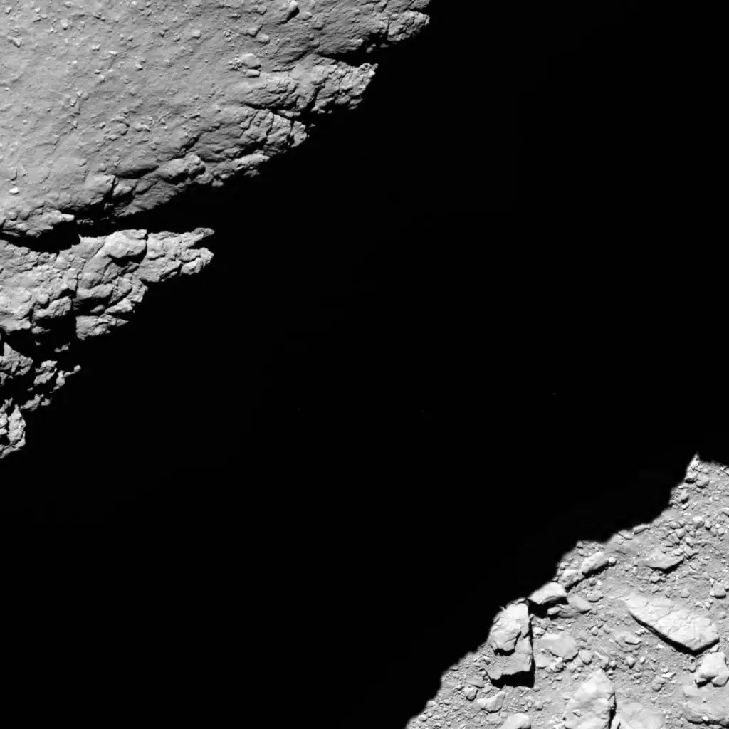 Kjo është gjëja e fundit që anija kozmike Rosetta pa para se të vdiste