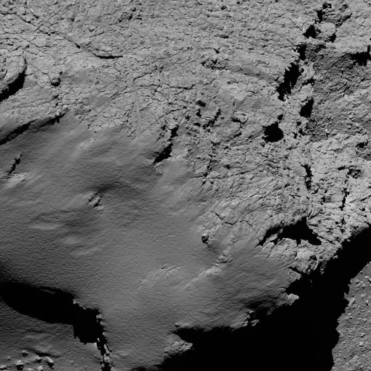 Tämä on viimeinen asia, jonka Rosetta-avaruusalus näki ennen kuolemaansa