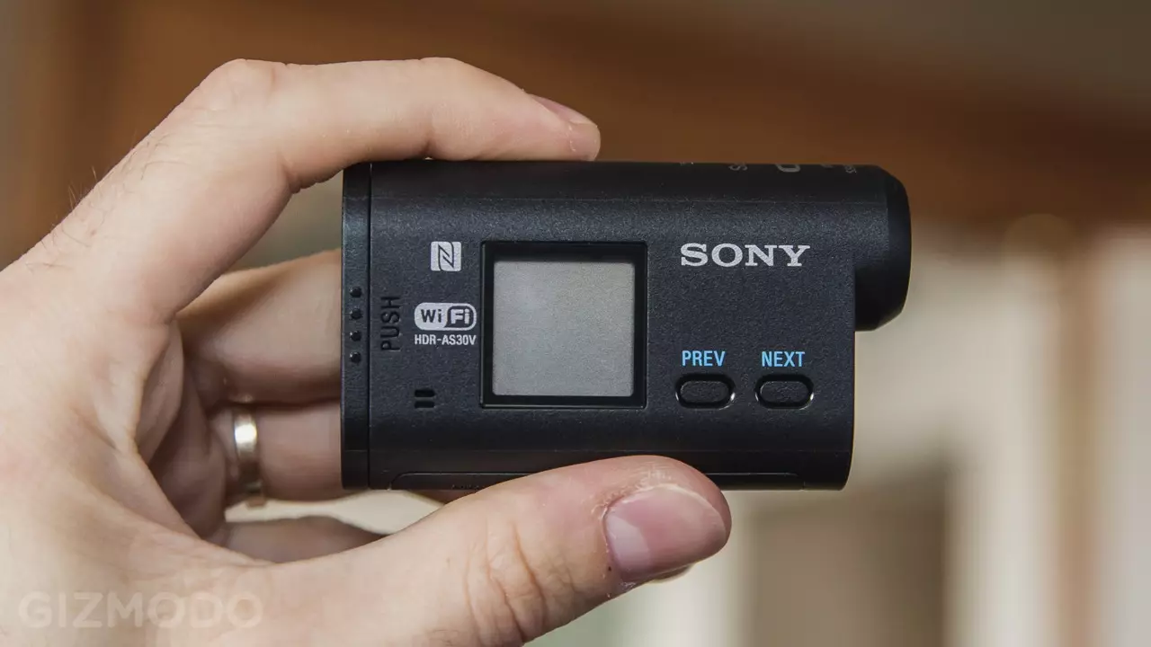 Sony Action Cam Redux: Reka twongere tugerageze, Iki gihe hamwe na GPS yubatswe