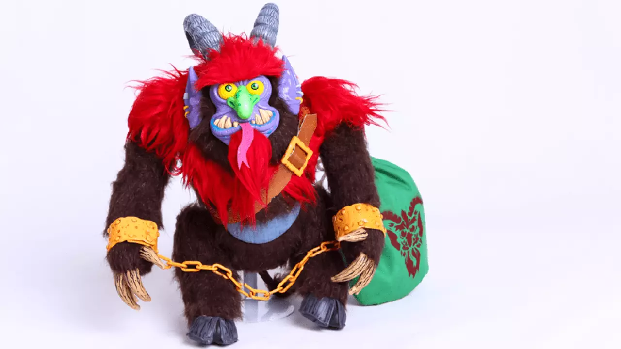 Warpo's Latest Toy Is A Creepy, Cuddly Krampus