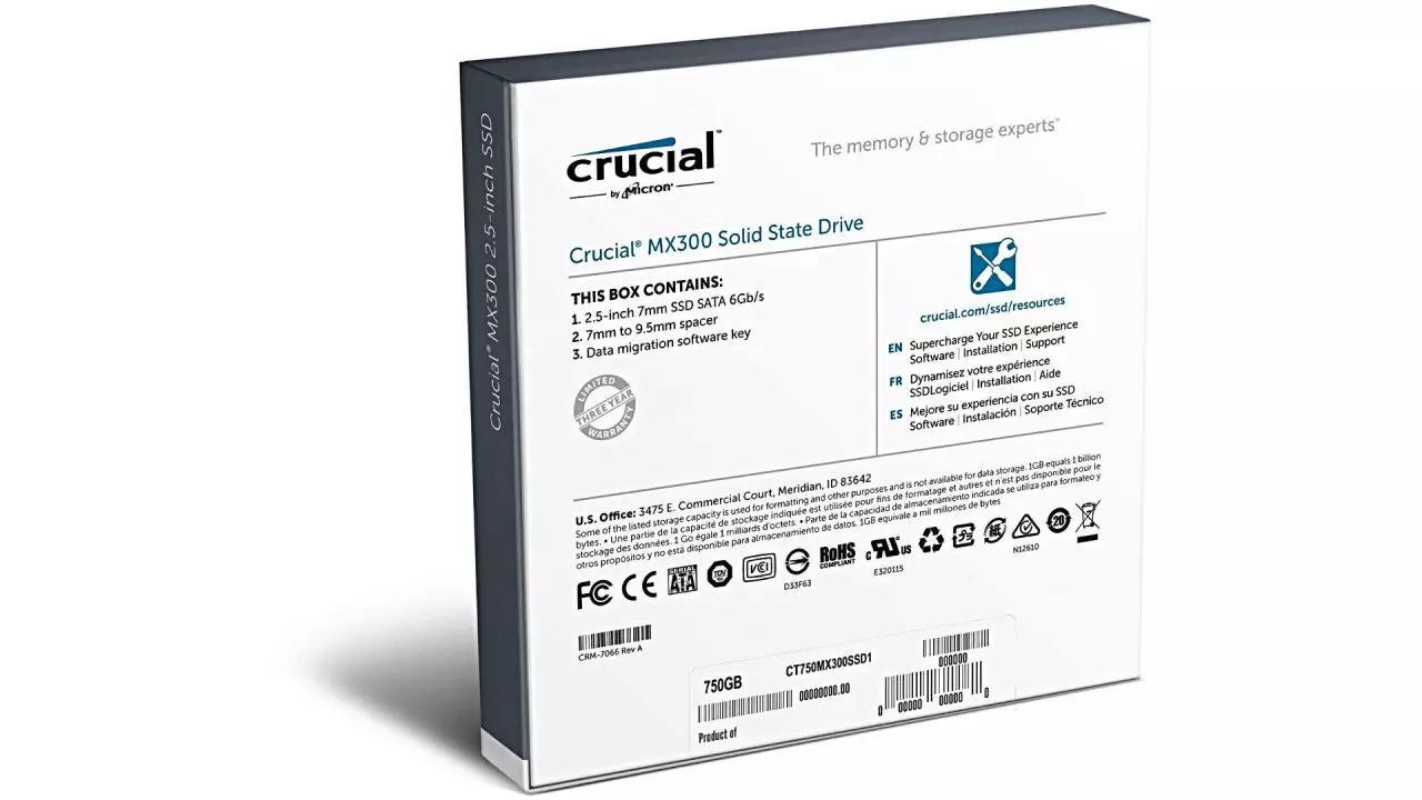 Crucial MX300 Solid State Drive : examen australien