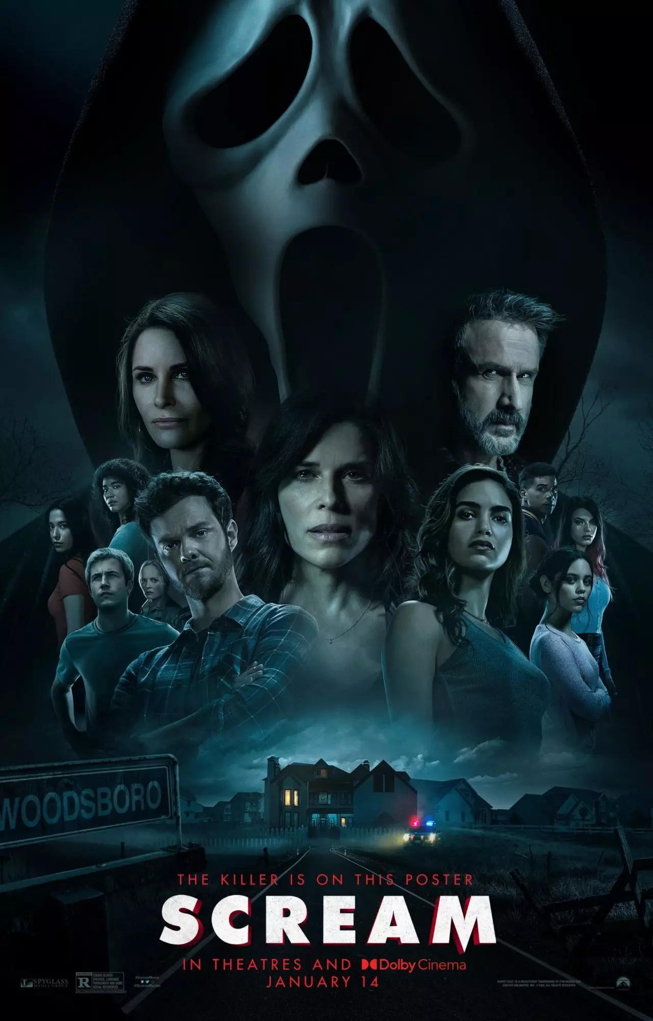 Das Plakat für Scream. (Bild: Paramount)