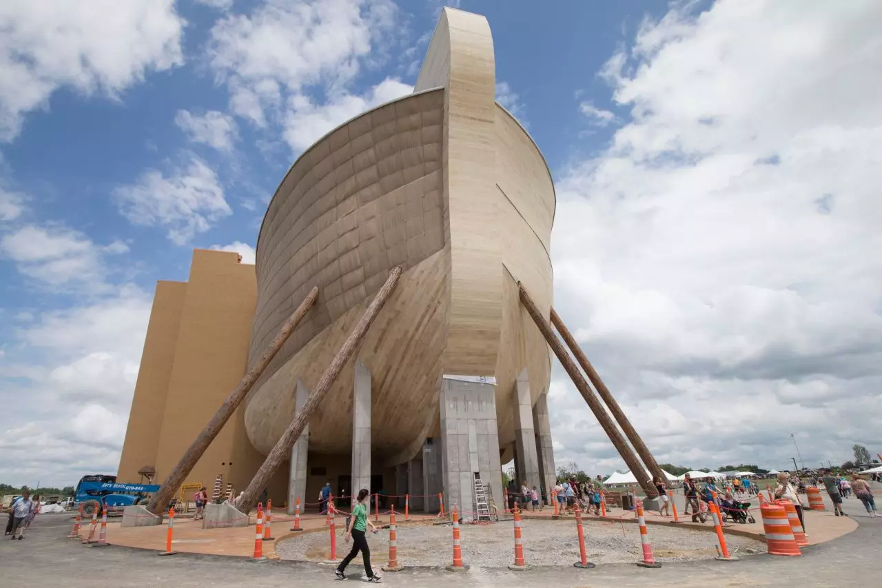 Noemova archa velikosti člunu je zábavní park kreacionistů