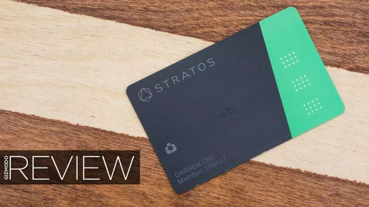 بررسی کارت Stratos: این کارت اعتباری هوشمند هنوز خیلی احمقانه است