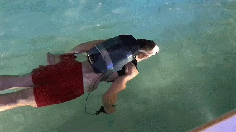 Un aspirante a cohetero construyó este jetpack submarino impreso en 3D