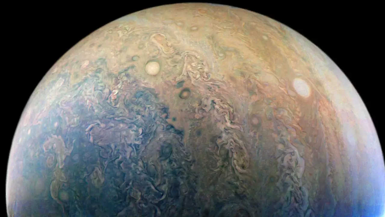 O le Misiona a Juno a NASA Na'o le Pa'u o Lana Fa'aputuga Tele o I'uga