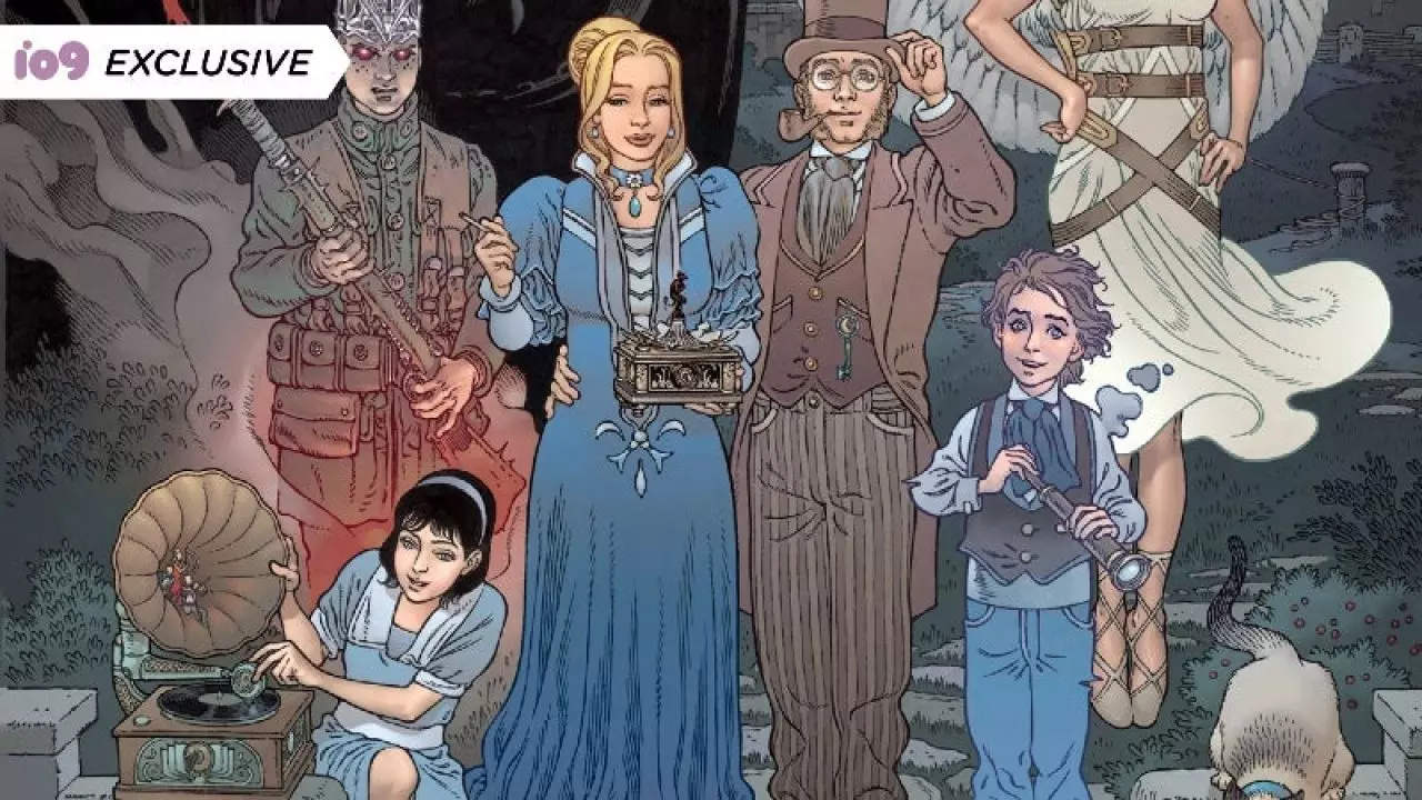 Locke & Key-ren iragana bilduma berri eder honetan bizia hartzen du