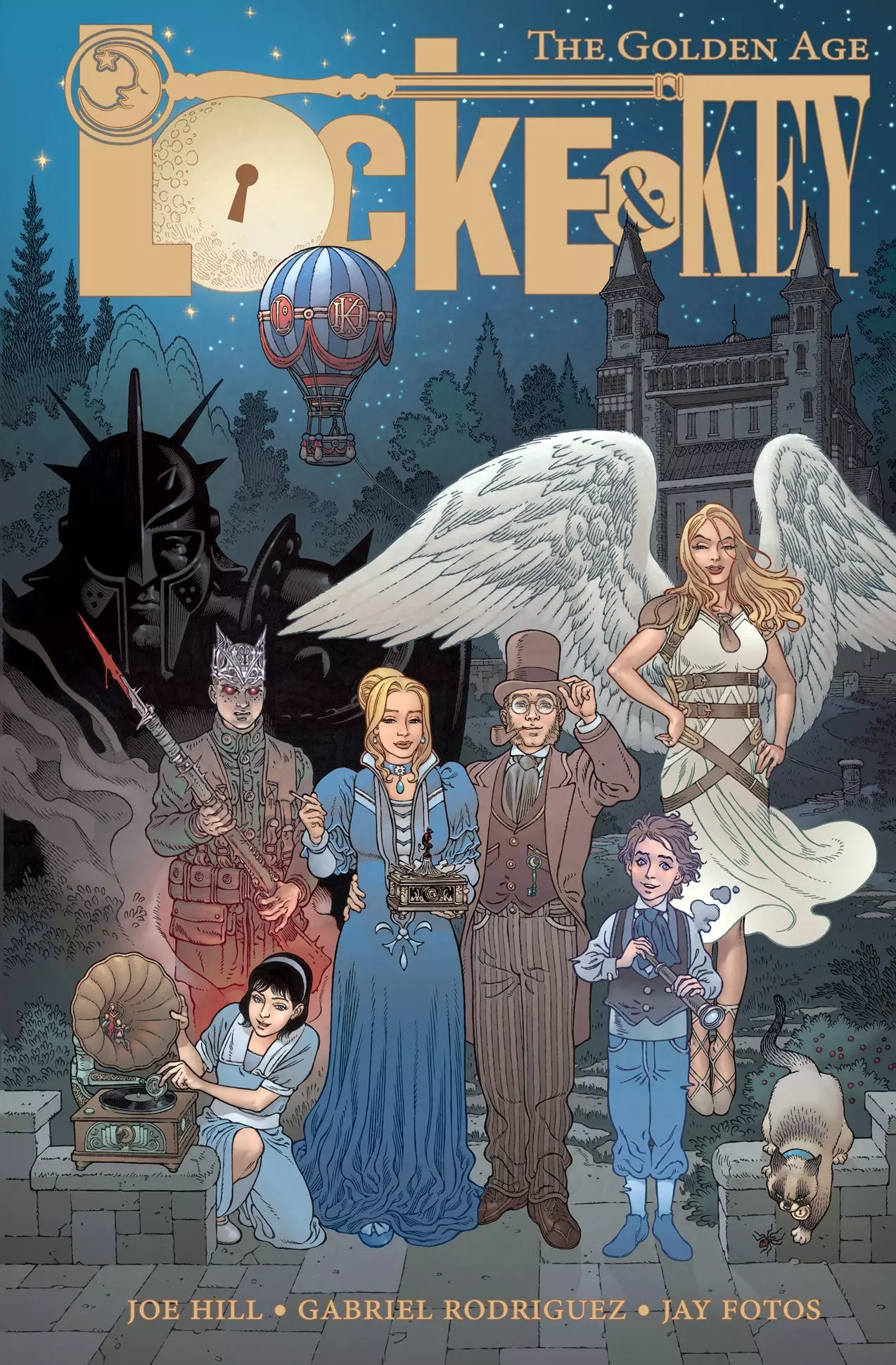 Okładka The Golden Age z ołówkami i tuszami autorstwa Gabriela Rodrigueza oraz kolorami autorstwa Jay Fotos. (Zdjęcie: Wydawnictwo IDW)