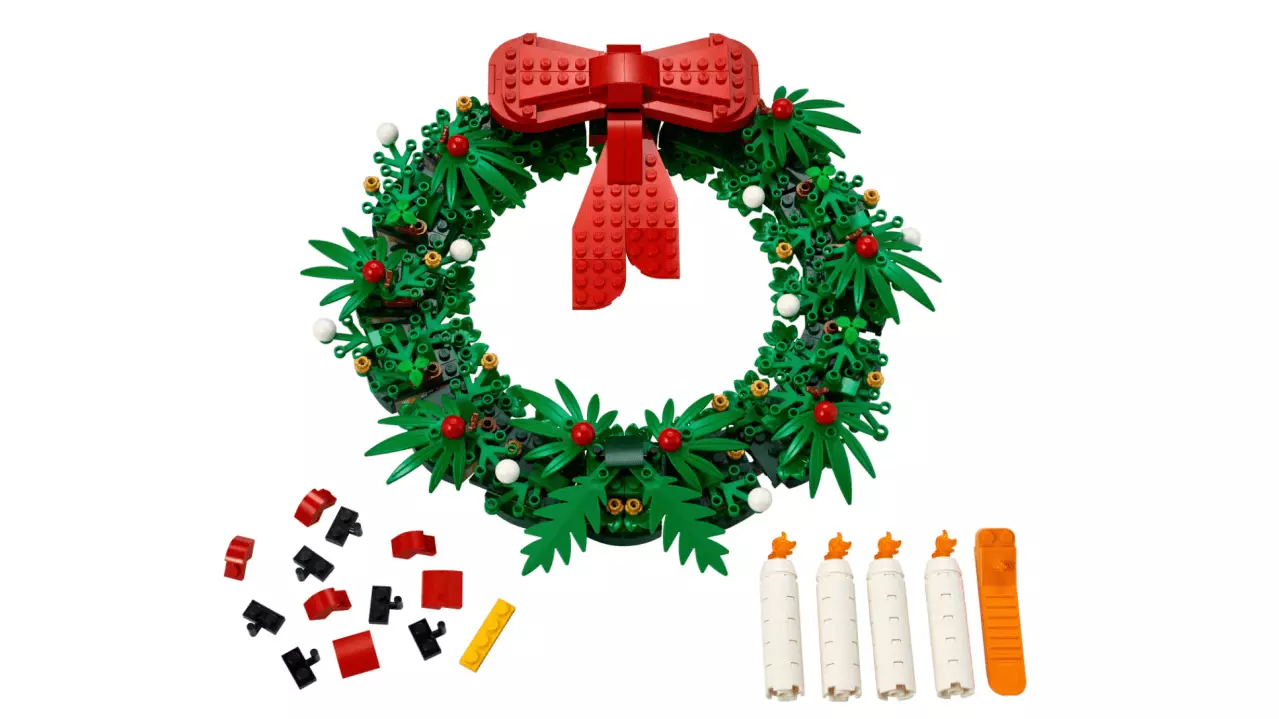 Lego's holiday wreath. (Mufananidzo: Lego)