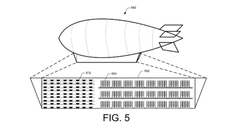 Amazon's Flying Warehouse-idee ziet eruit als een totale ramp