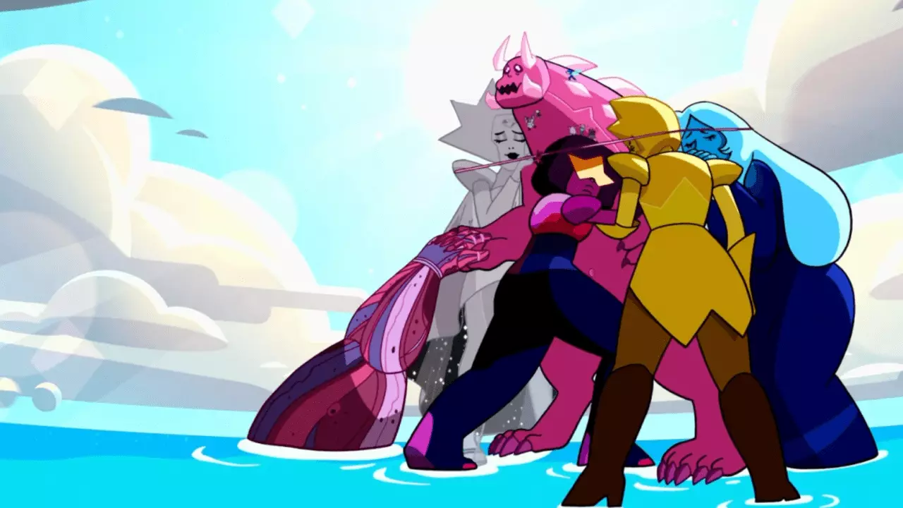 Déanann Rebecca Sugar ó Steven Universe machnamh ar an am atá caite, san am i láthair agus ar an todhchaí dá turas sublime