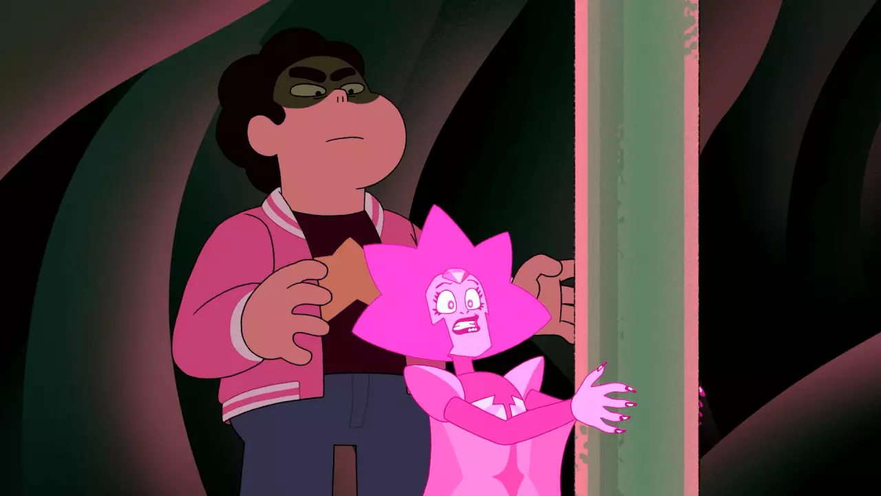 Déanann Rebecca Sugar ó Steven Universe machnamh ar an am atá caite, san am i láthair agus ar an todhchaí dá turas sublime