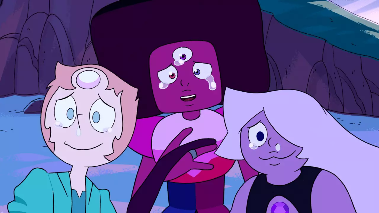 Déanann Rebecca Sugar ó Steven Universe machnamh ar an am atá caite, san am i láthair agus ar an todhchaí dá turas sublime