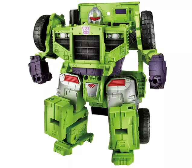 O Xigantesco New Devastator domina todos os outros Transformers