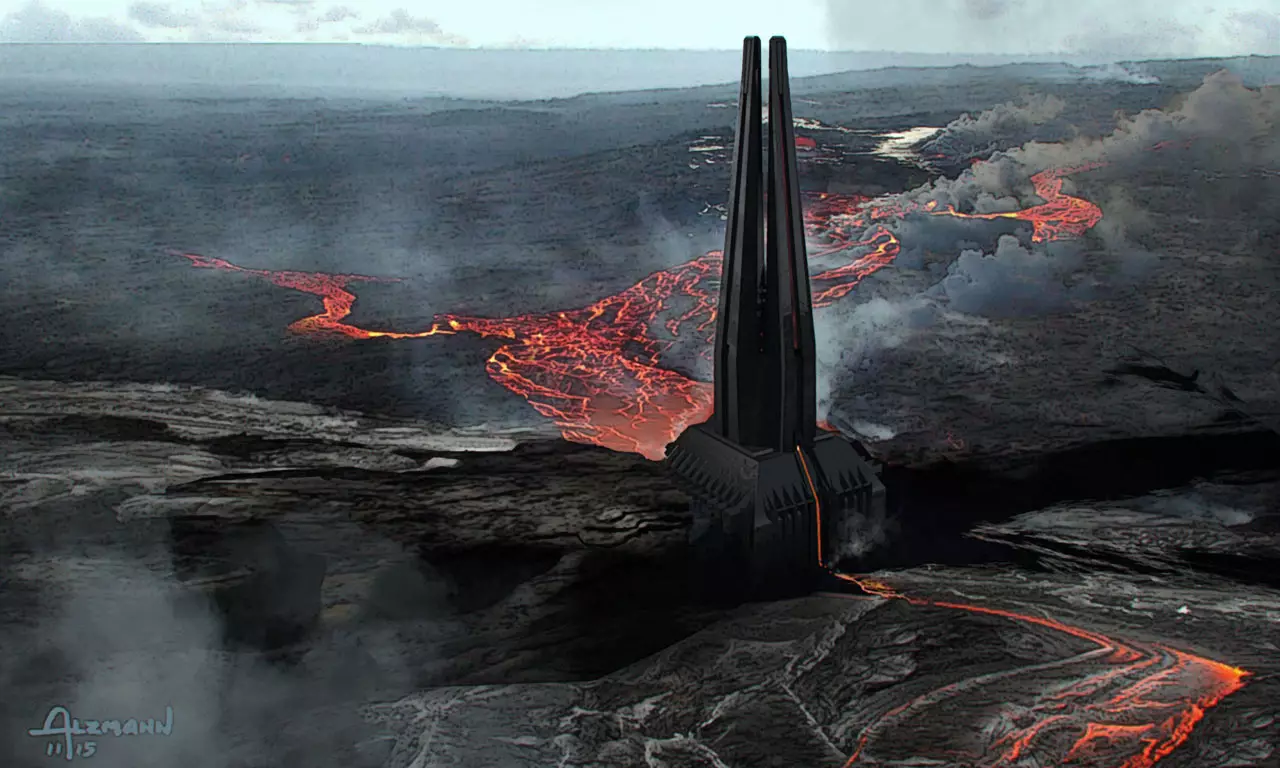 Den spennende bakhistorien til Darth Vaders slott i Rogue One