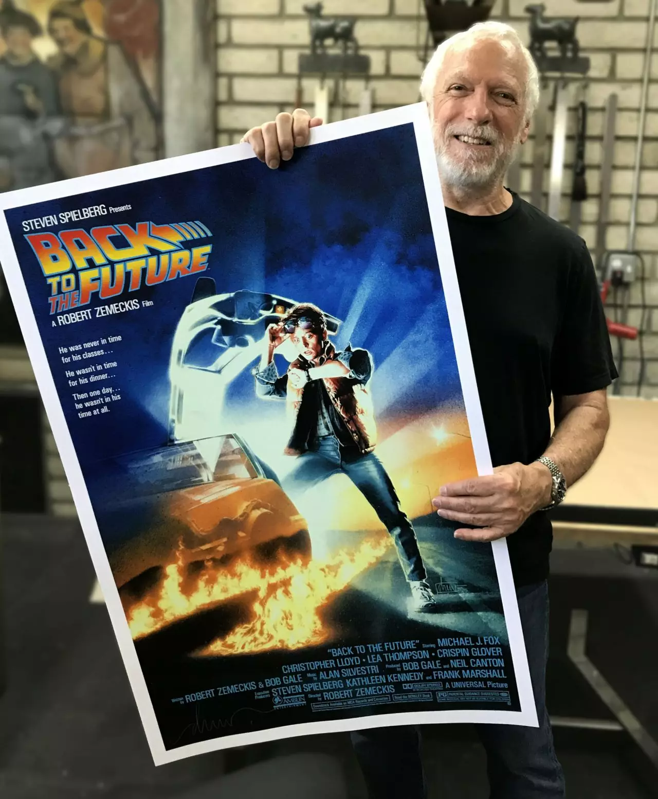 Ang Iconic ni Drew Struzan nga Balik Sa Umaabot nga Poster Bag-o lang Gi-upgrade