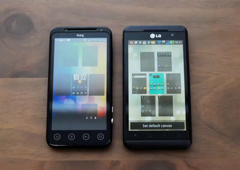 Battlemodo: HTC EVO 3D Vs LG Optimus 3D