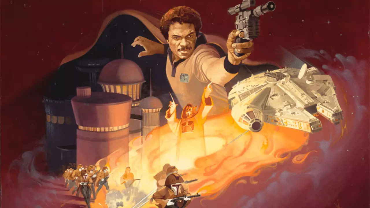 Filmā Lando Calrissian un Oseonas liesmas vējš visi vēlas, lai Lando būtu miris ļoti mēmu iemeslu dēļ