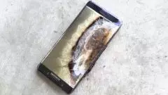 Samsung Galaxy Note 9 нібыта загарэўся