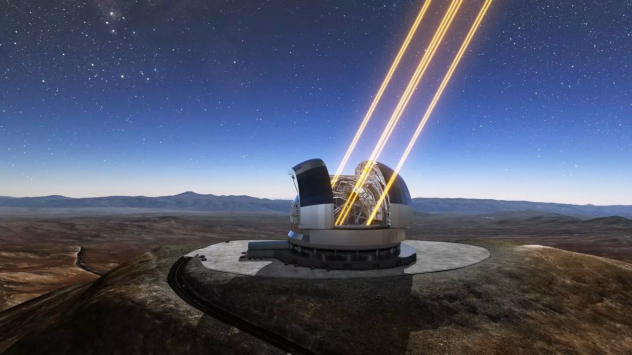 Comeza a construción do telescopio extremadamente grande da ESO, que non terá láseres mortais a pesar das aparencias