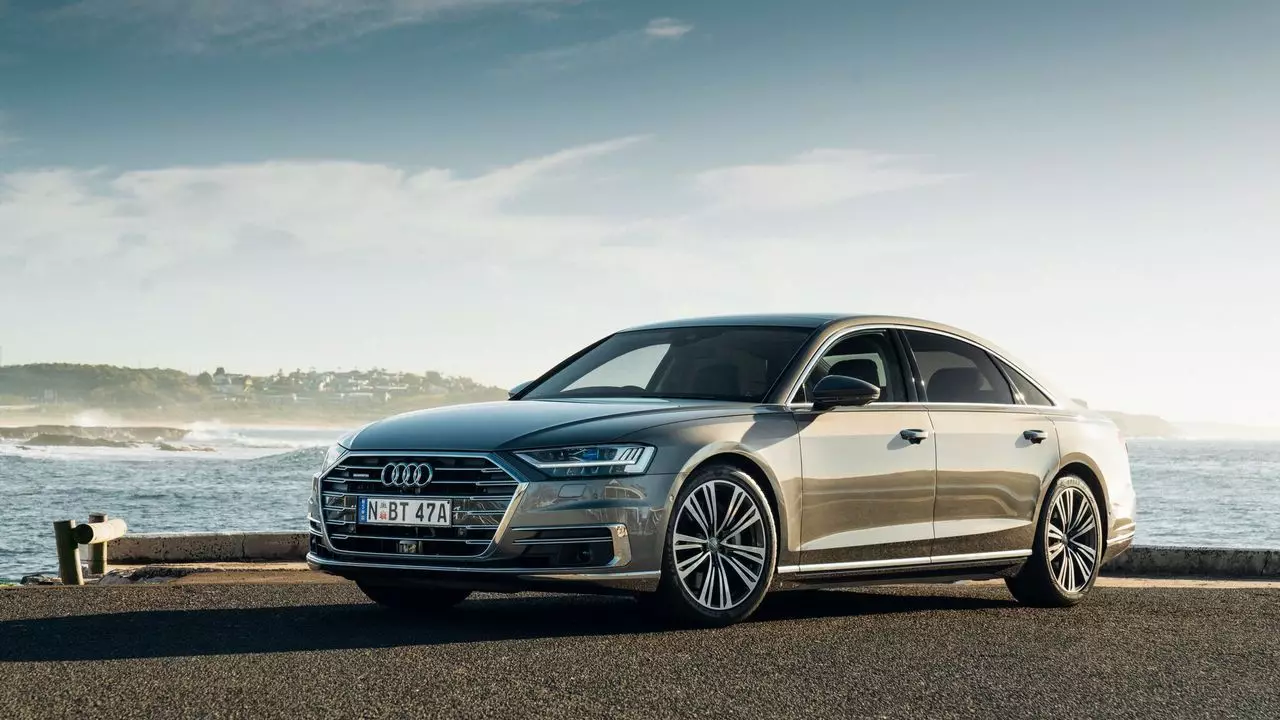 La nouvelle Audi A8 est trompée AF