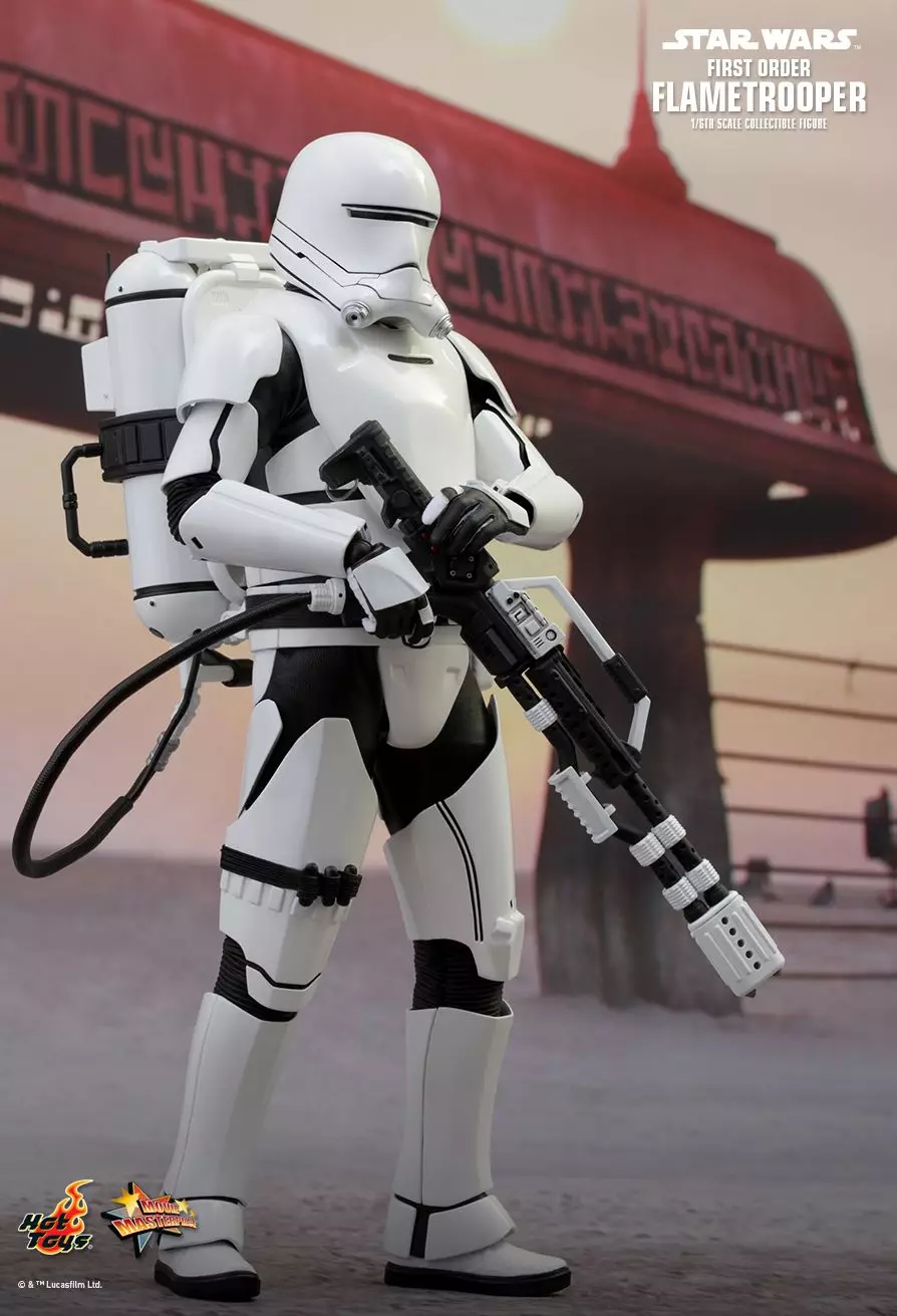 Hot Toys' Force Awakens Flametrooper está aqui para incinerar o que sobrou do seu dinheiro