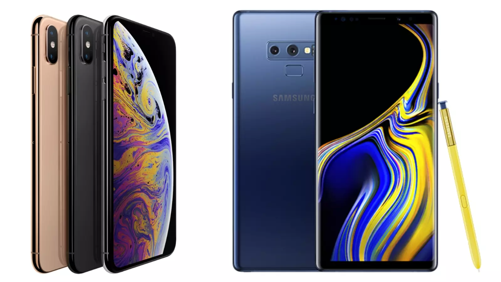 Ụzọ 7 Samsung Galaxy Note 9 na-akụ Apple iPhone XS