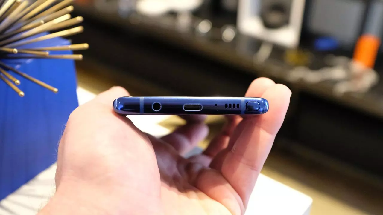 Samsung Galaxy Note8: Australské ruce