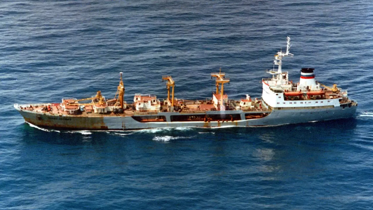 Voici les navires de guerre russes en route pour Brisbane