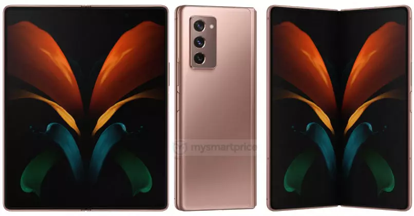 Изтекли рендери на Galaxy Z Fold 2 изобразяват някои големи надстройки за сгъваемия телефон от второ поколение на Samsung 78504_1