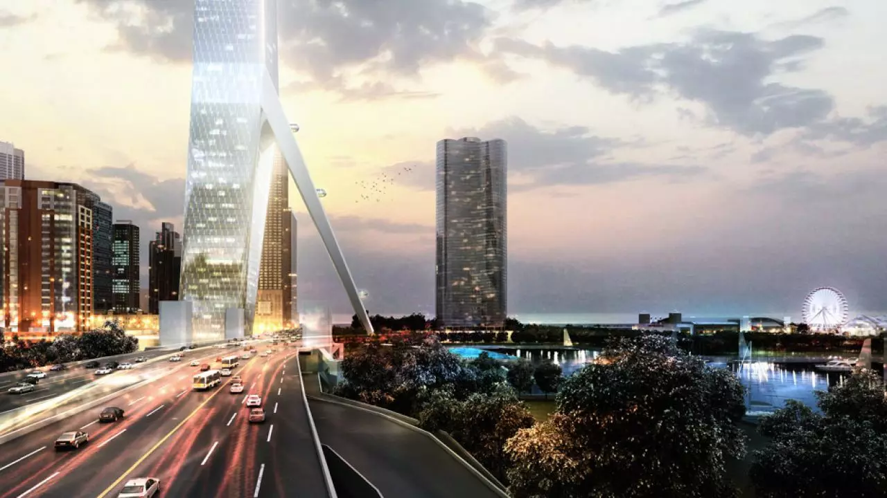Чикаго може да ја приклучи својата џиновска пеколна јама со облакодер на автопат