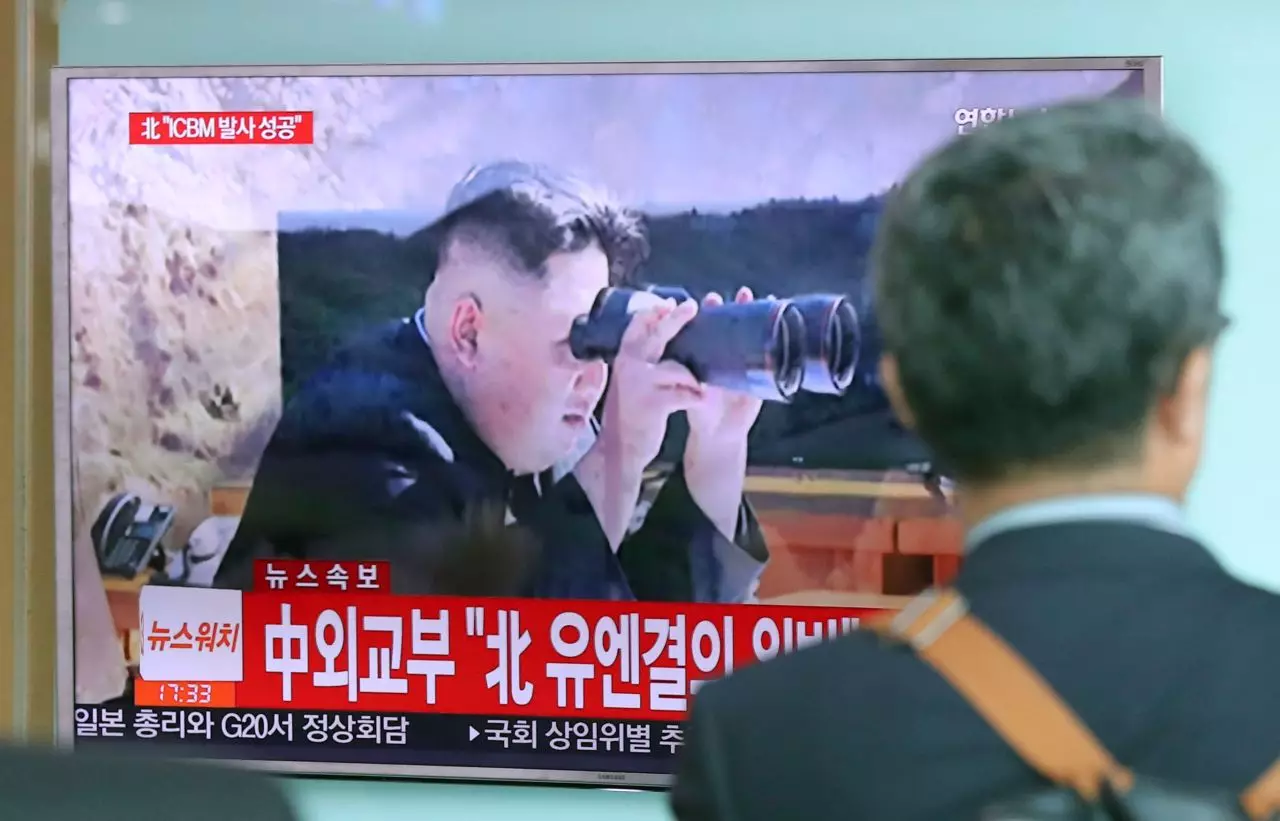 북한, 대륙간 미사일 시험 성공 주장