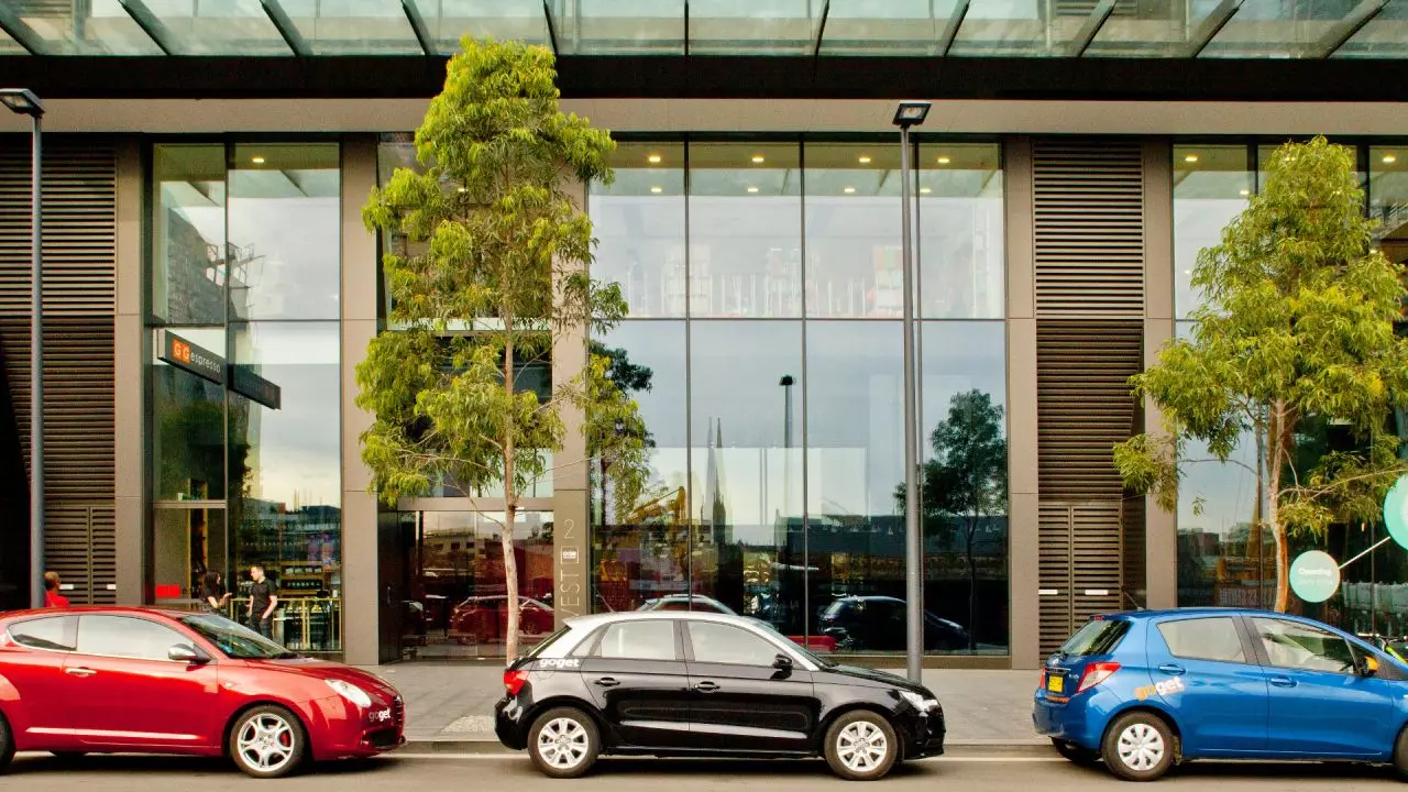 GoGet 的大型新汽车共享“SuperPod”在悉尼中央公园开幕