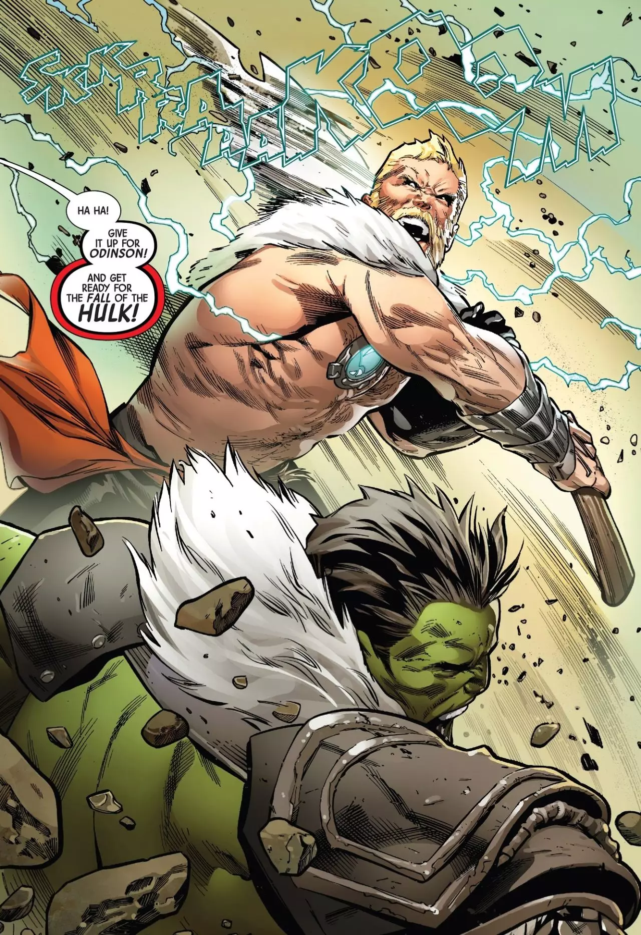 The Incredible Hulk Comic Just Aped Thor: Ragnarok ด้วยวิธีที่ดีที่สุด