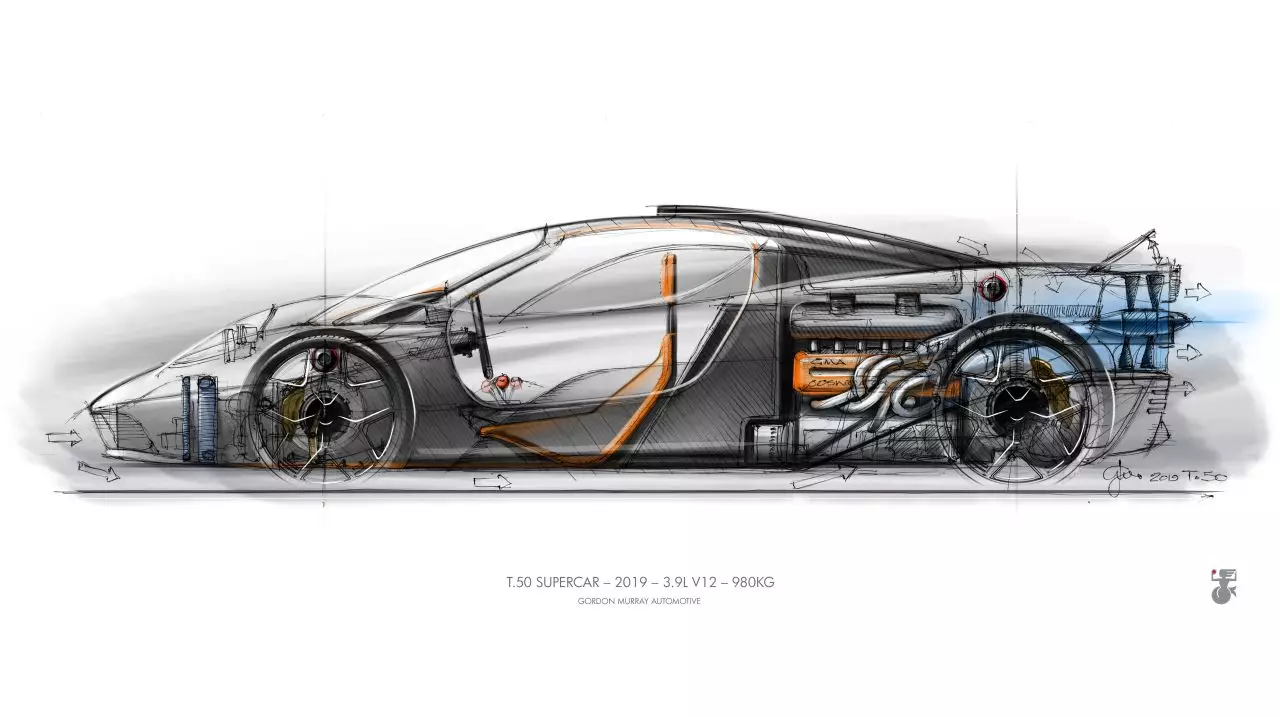 McLaren F1 的 700 HP 後續產品有一個六速手冊和一個巨大的風扇在後面