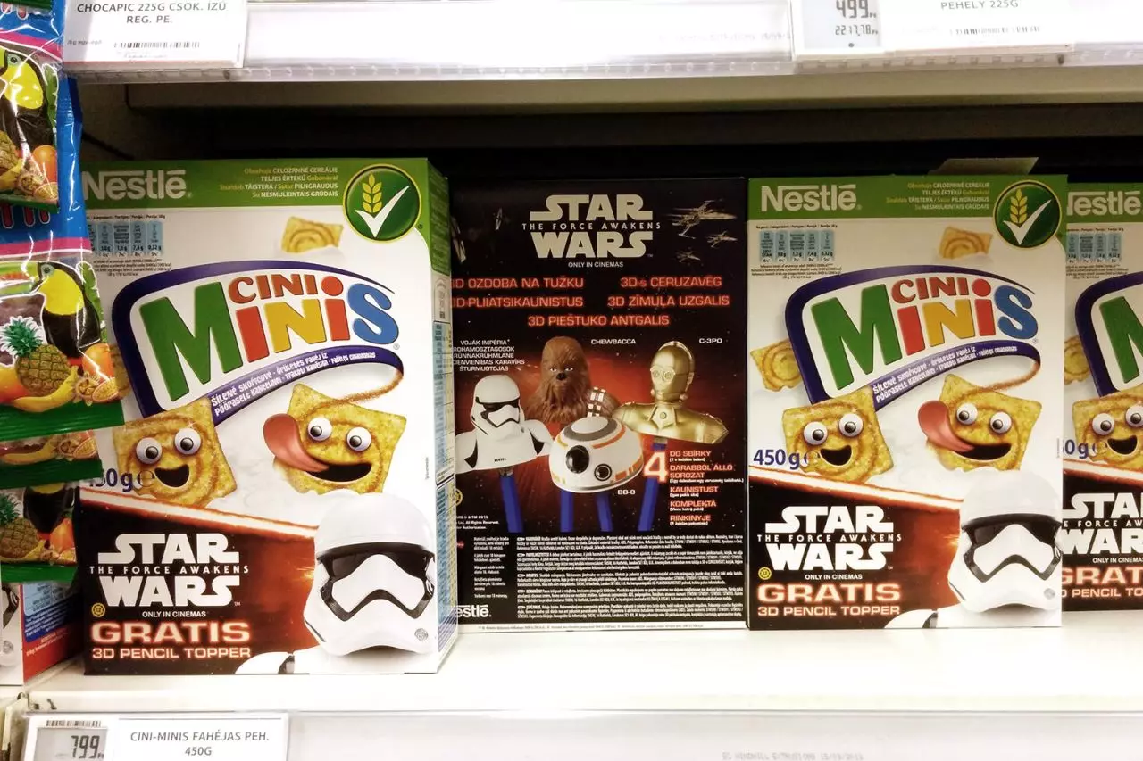 Marketing Star Wars je mimo USA ešte absurdnejší