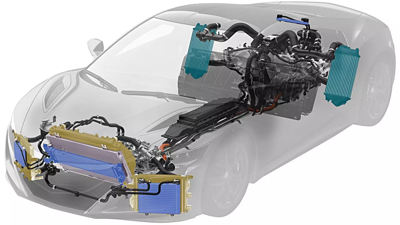 Beim NSX 2017 von Honda dreht sich alles um „Total Air Management“