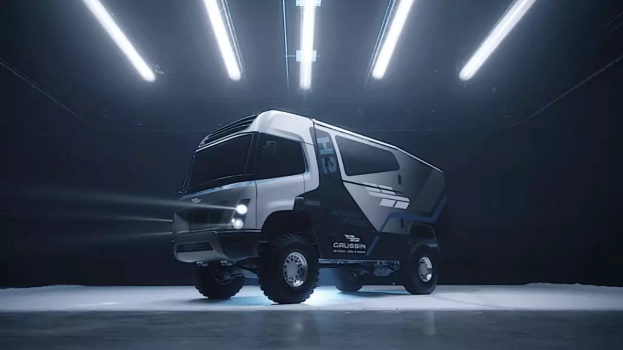 ראלי דקאר 2022 יבחן את משאית המירוץ Gaussin H2, מוטור ספורט מוטורי המונע על ידי מימן